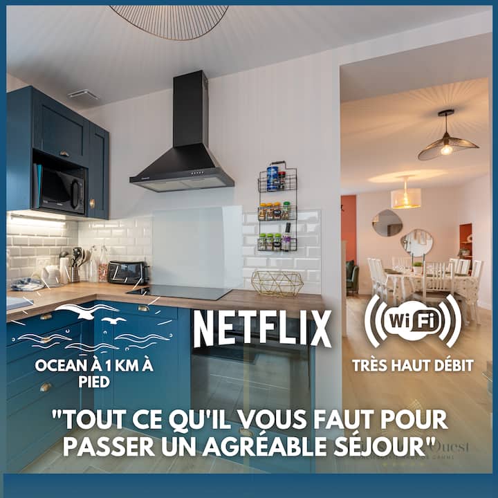 T5 La Servanaise - Océan Accessible à Pied - Les Sables-d'Olonne