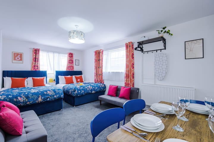 Jephsons Lodge Studio 3: Free Netflix, Parking - Royal Leamington Spa