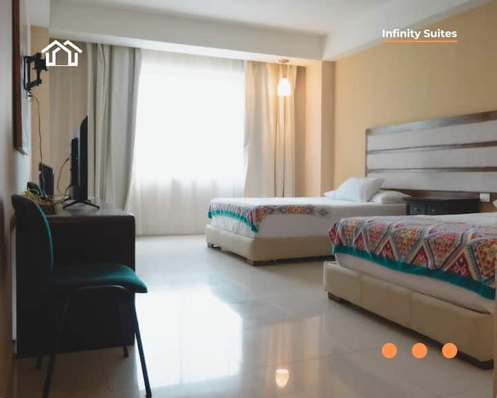 Hotel Infinitysuites Double Queen Room - Cancún