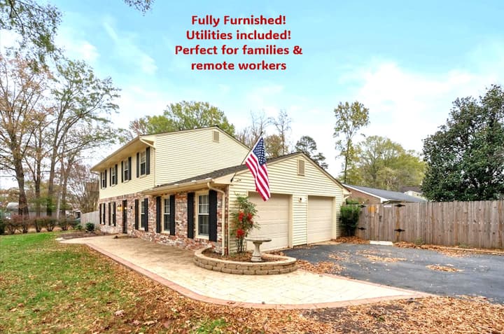 Midterm, Pet & Family Friendly! 30+ Day Stays - Fredericksburg, VA