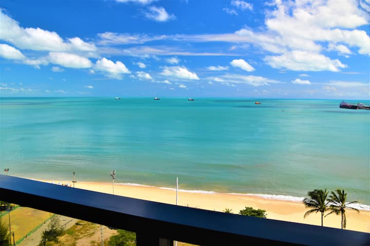 Seaflats 306 1 Grand Lit Vue Mer Frontale - Fortaleza