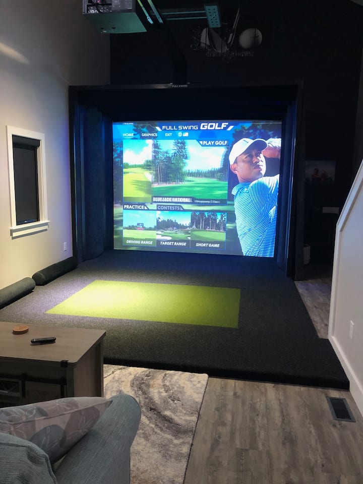 Curry Pines-golf Simulator House - Duck, NC