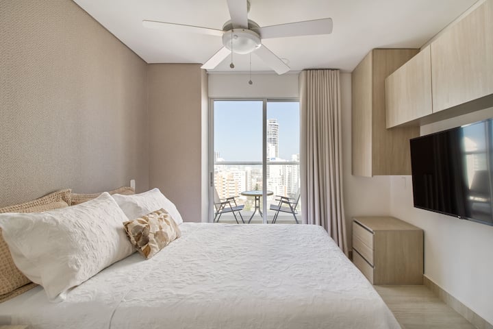 Bocagrande Exclusiva Playa Vista Al Mar. Piscina - Cartagena