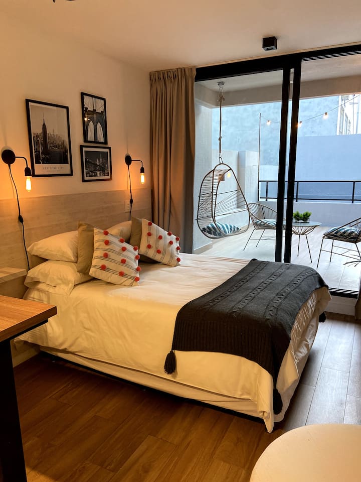 Studio Con Patio En Palermo Hollywood -G13 - Buenos Aires