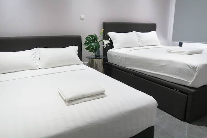 Cozy 2 Queen Beds Studio @Somerset/orchard Area - Outram
