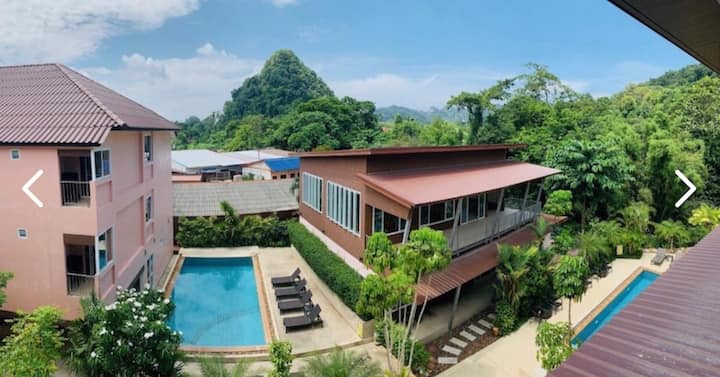 Comforttriplerooms2closetobeach10byscooter - Ao Nang