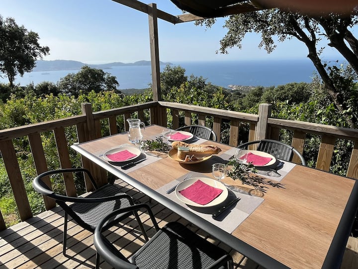 Mobil-home Avec Vue Sur La Mer - Balagne