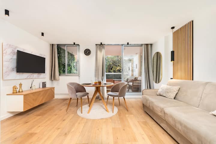 Somptueux Studio - 50 M Bord De Mer- Parking - Roquebrune-Cap-Martin
