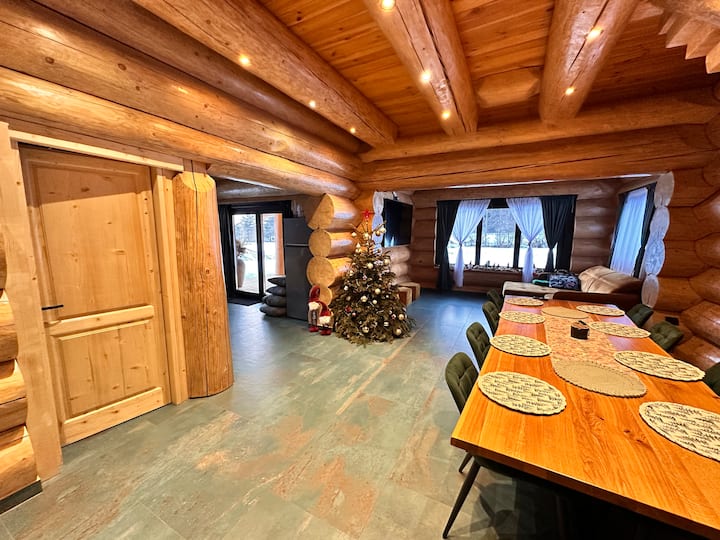 Cabana Cozy Nest Lemn Rotund - Bilbor