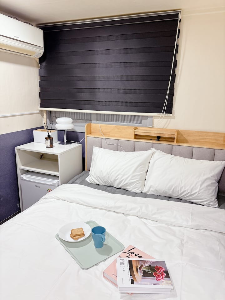Metro 3min/private Bath/shared Kitchen&laundry/#7 - Pusan