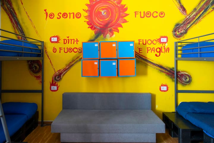 Fuoco Room 8 Beds Mixed Dorm - Torre del Greco