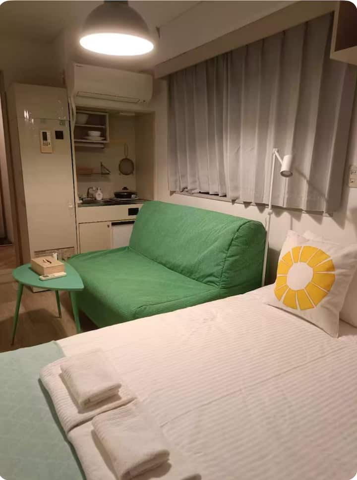 京都208#电梯#千年古寺/京都站巴士直达/厨房/私人浴室/最大3人 - Kyoto