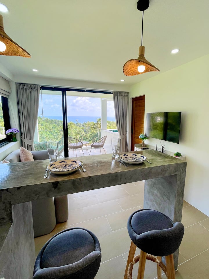 Villa Emerald Sea View – 1br Escape C11-2 - Ko Samui