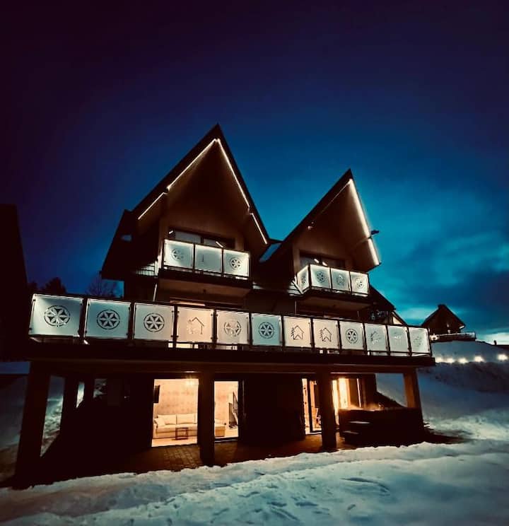 Leśny Wierch Villa Sauna Hot Tub - Białka Tatrzańska
