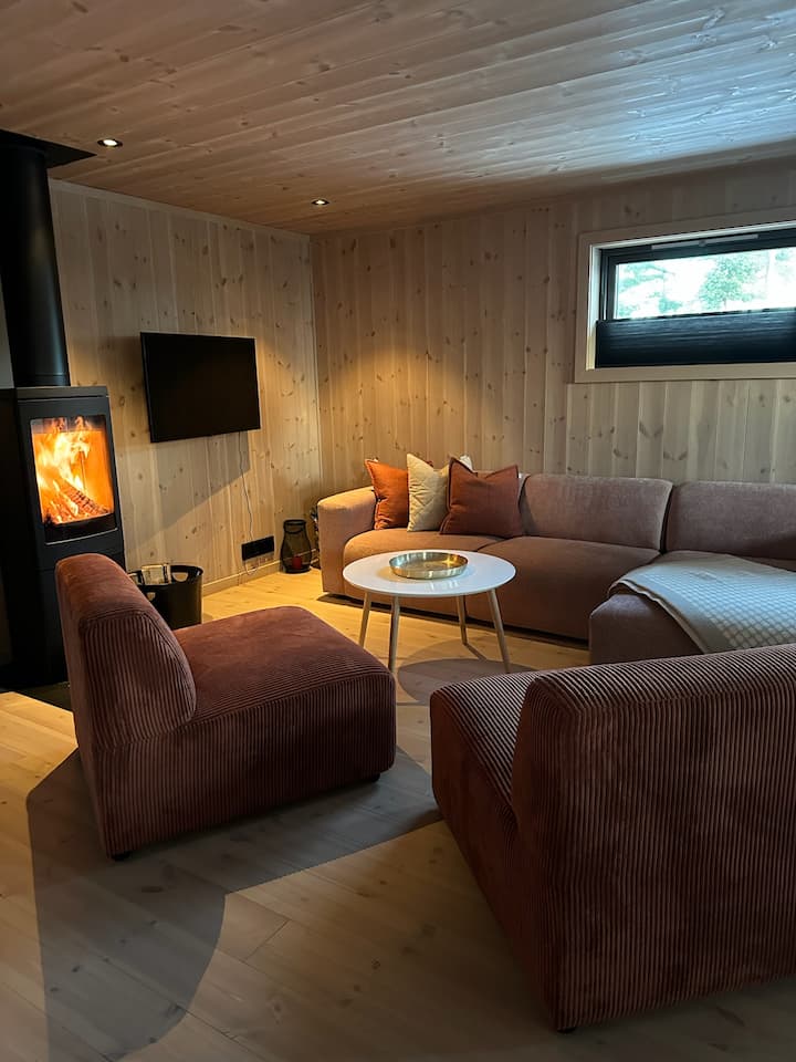 Autumn Coziness In A New Cabin At Hydrostranda - Norway