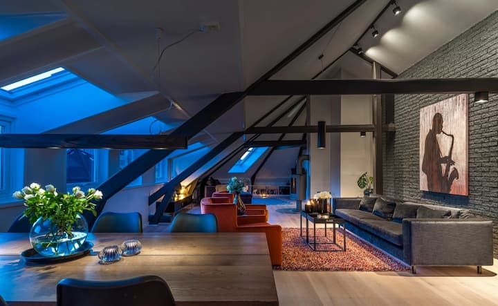 Unik Loftsleilighet Med Terrasse På Bislett - Oslo