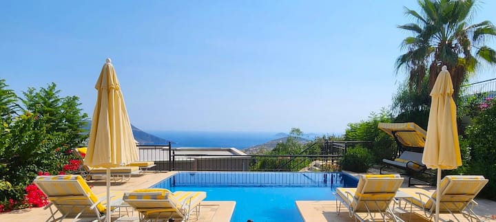 Villa Kalology- Sea Views & Private Saltwater Pool - Kalkan