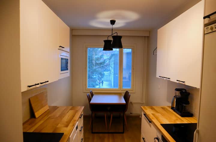 Renovated 3-rooms Near The Train Station - Tampere