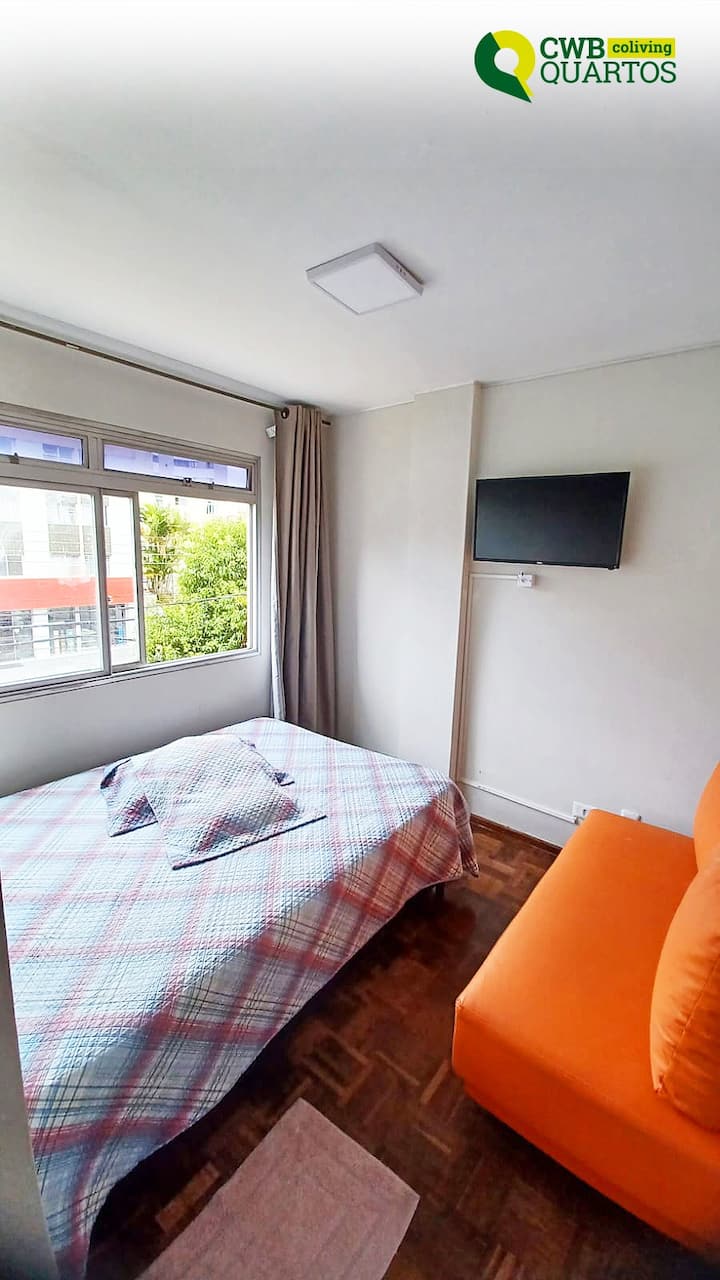 Quarto Moderno E Aconchegante - Curitiba