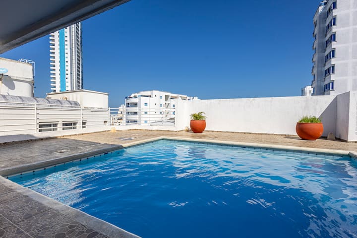 Apartment With Direct Access To The Beach - Cartagena