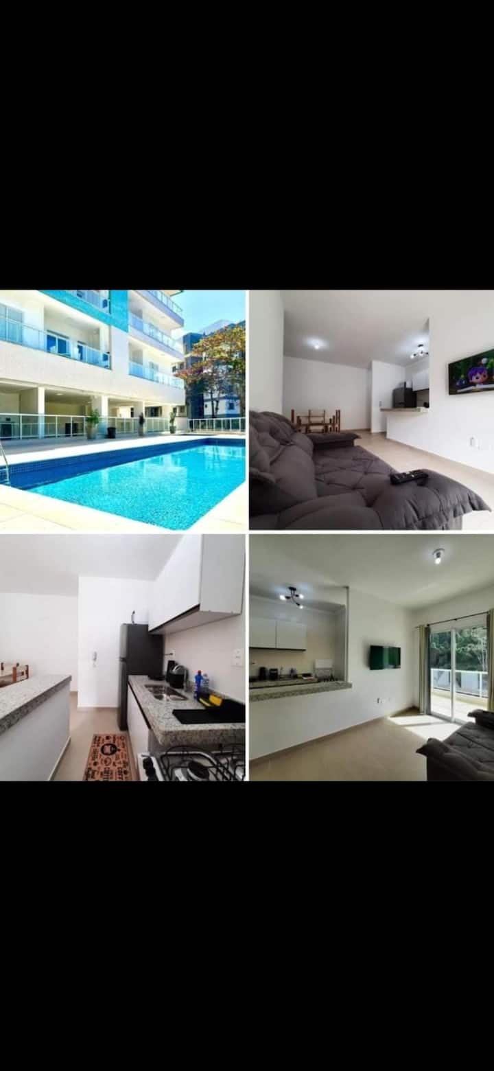 Ap Praia Grande Ubatuba Com Ar Condicionado 33 A - Ubatuba