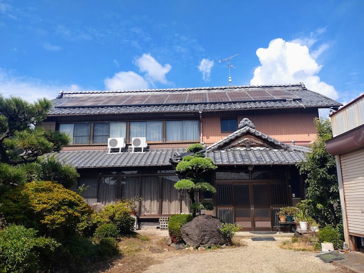 岐阜羽島の隠れ家 一棟貸 古民家Cocone Bbq＆無料テスラレンタカー付き特別ステイ 6名可 - 一宮市