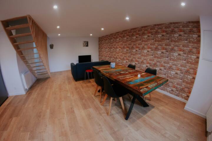 La Roseraie- Confortable Appartement T4 Pour 6 - Cholet