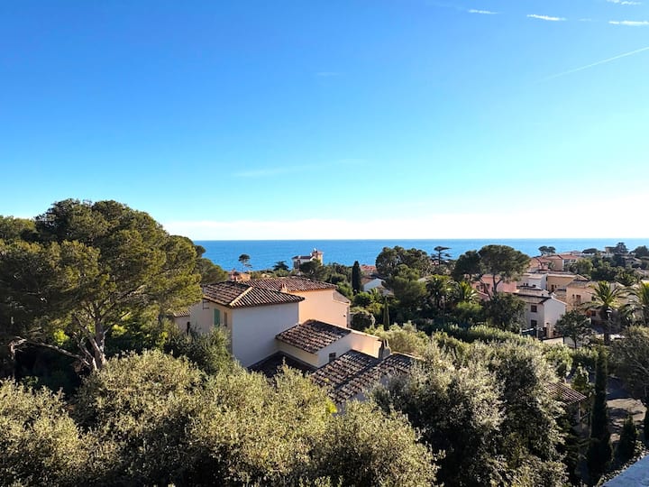 2 Pièces, Vue Mer, Clim, Piscine Et Parking - Fréjus