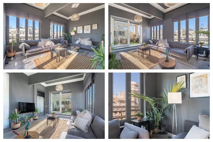 Atico/centro/ Bbc/vistas/chill Out/ - Valencia