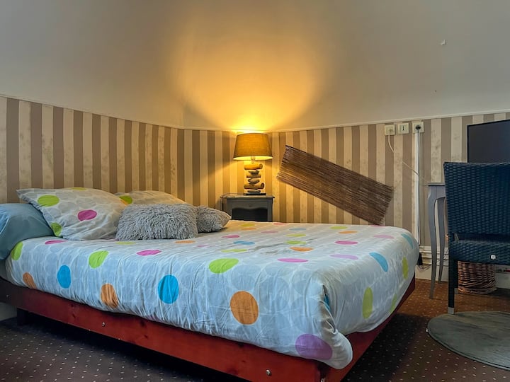 Chambre Quadruple Standard - Au Ptit Mousse - Courseulles-sur-Mer
