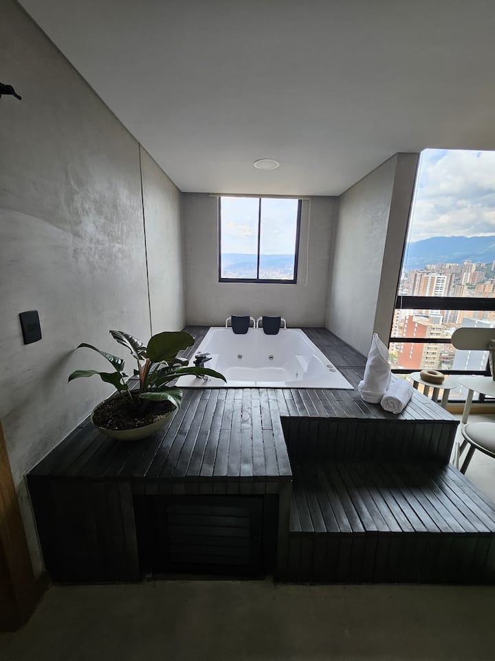 Lujoso Apartamento Con Jacuzzi 2404 - Sabaneta