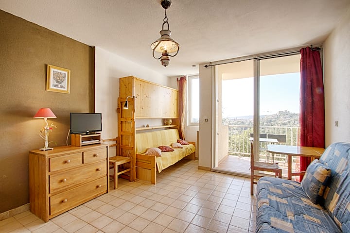 Studio Calme Vue Sur Le Château - Vinon-sur-Verdon