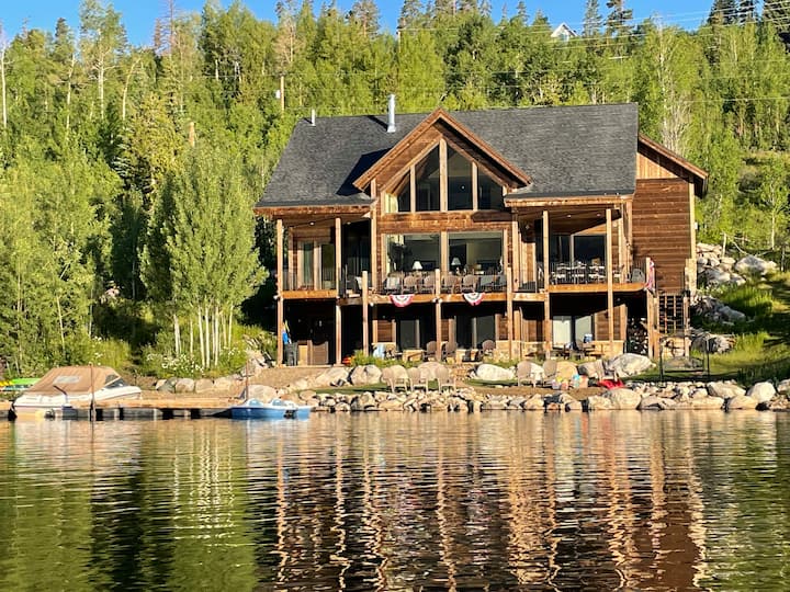 Lakefront-private Dock-elevator-stunning Views - Grand Lake, CO