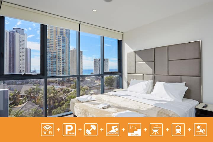 Cozy 2 Bedroom Apartment With Glimpse Of Ocean - Gold Coast