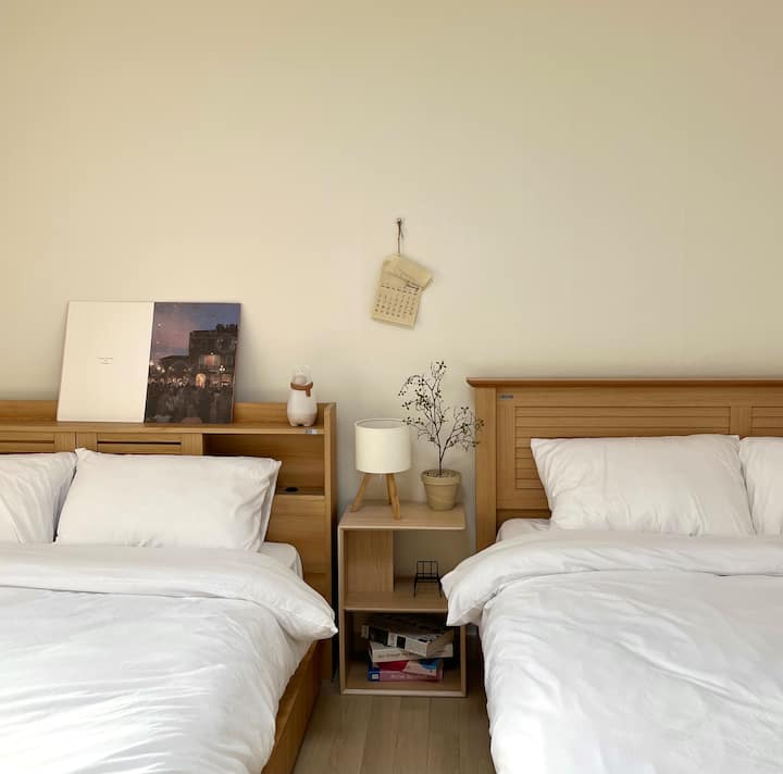 [Slowstay] 광안역 도보 5분 #최대 6인 # 침대3 - Busan