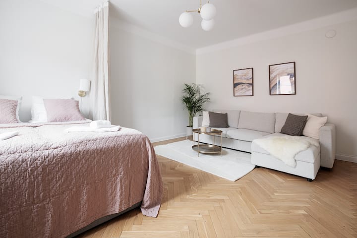 Spacious One-bedroom Apartment In Vasastan - Stockholm