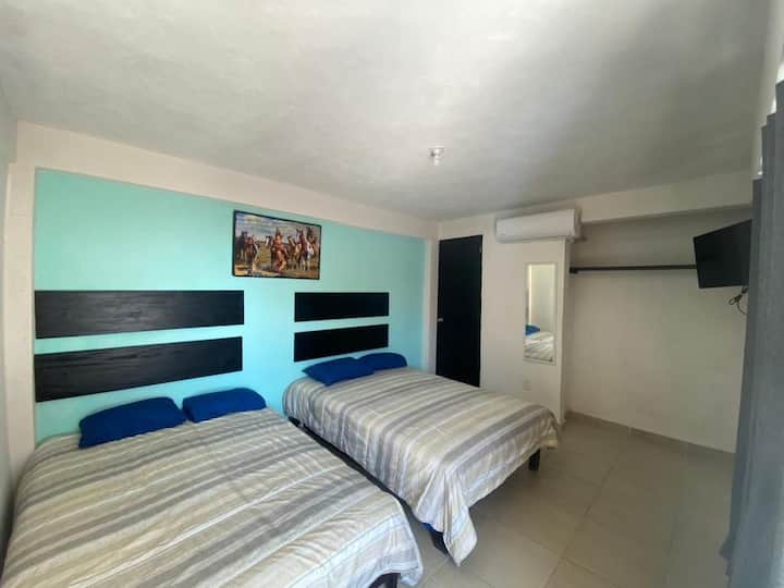 Habitación Para 4 Personas En Acapulco - Acapulco