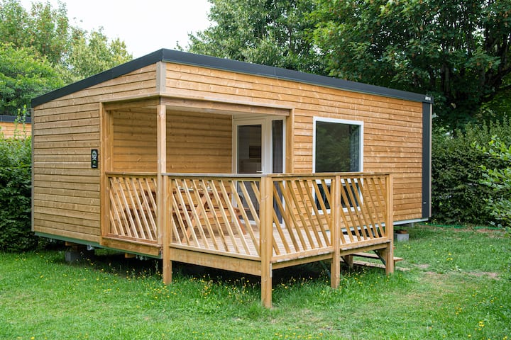 Camping Les Vernières Bungalow - La Bourboule