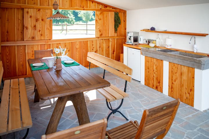 A Cosy Wooden Cabin - Slovenia