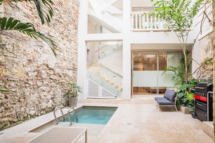 Casa Catalina De Mokana Con Piscina Y Jacuzzi - Cartagena