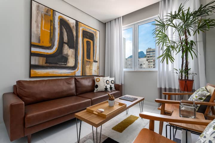 Stylish Ipanema Retreat | Beachside & Christ View - Ipanema