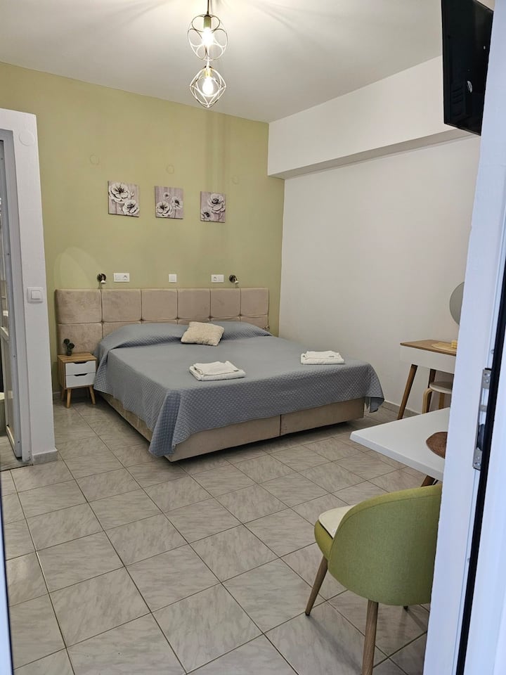 Lindos Tsambika Double Studio With Garden View - Lindos