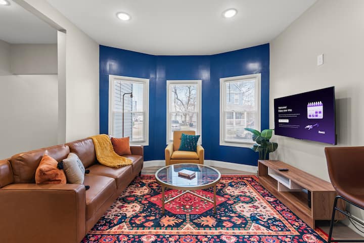 Central 3br Apt | 3 Min To Cleveland Clinic - Cleveland, OH