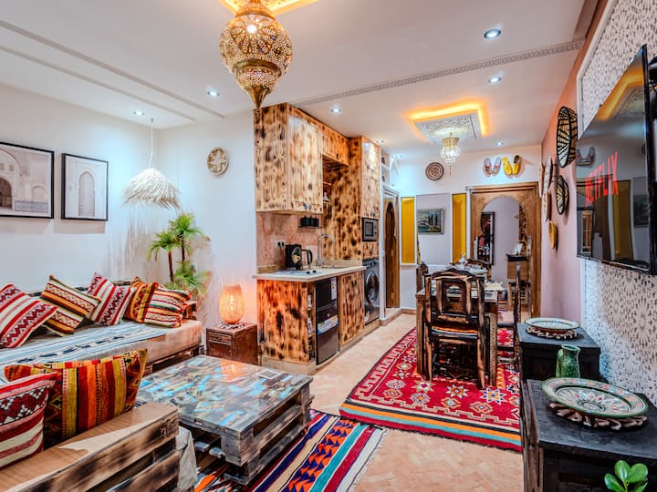 Darlalafadma-studio Privé-clim-2 Pers-accès Facile - Marrakesh