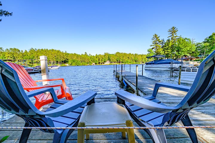 Sebago Waterfront With Beach, Kayaks, + Amenities - Sebago Lake State Park, Naples