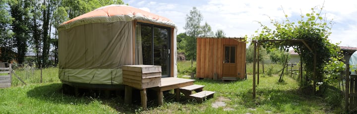 Ma Yourte Au Fond Du Jardin - Labastide