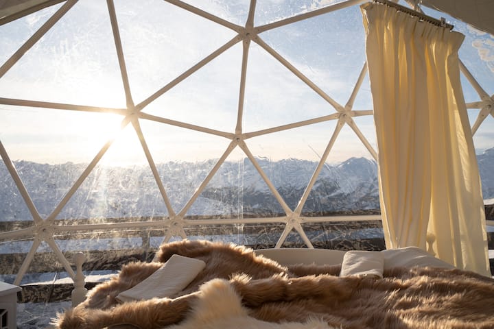 Beheizt, Romantisch Iglu Inberg - Davos