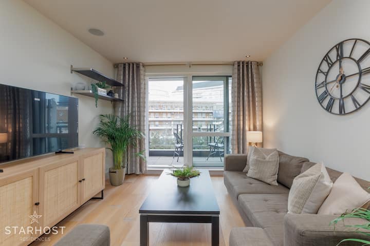 Spacious 1br Apartment With Balcony In Chelsea - Fulham