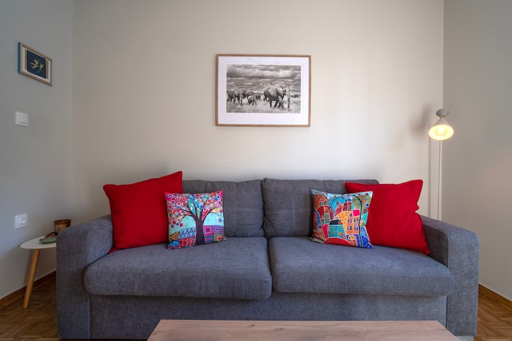 Bright & Cozy 2br Thisio Heart - Atenas