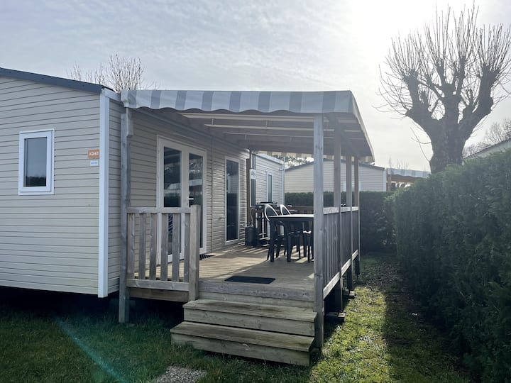Mobile Home Dans Camping Siblu - La Palmyre